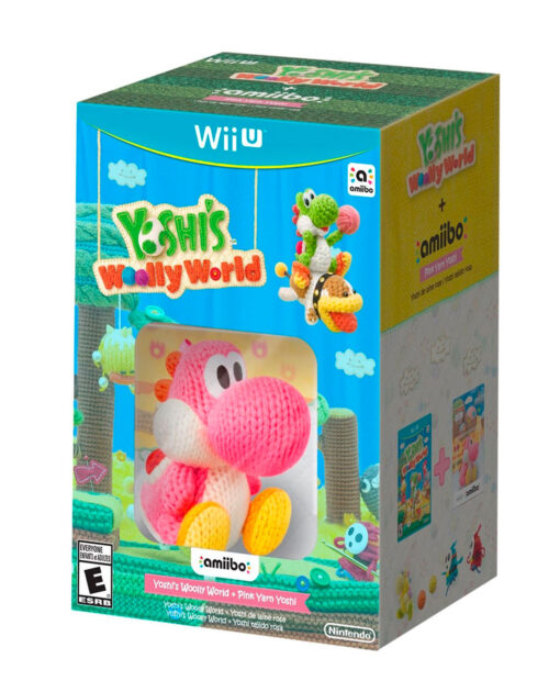YOSHIS WOOLLY WORLD AND AMIIBO PINK YOSHI – Gameplanet