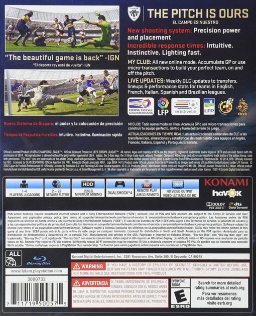 PRO EVOLUTION SOCCER 2015 – Gameplanet