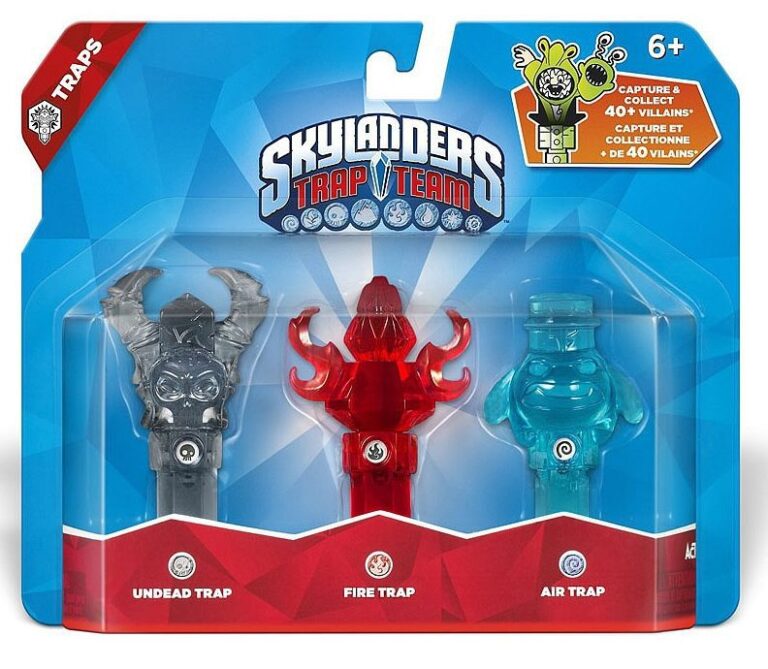 SKYLANDERS TRAP TEAM UNDEAD FIRE AND AIR TRAP 3-PACK – Gameplanet