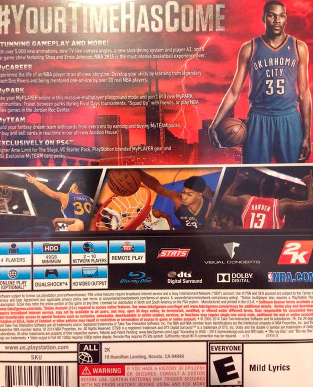 NBA 2K15 – Gameplanet