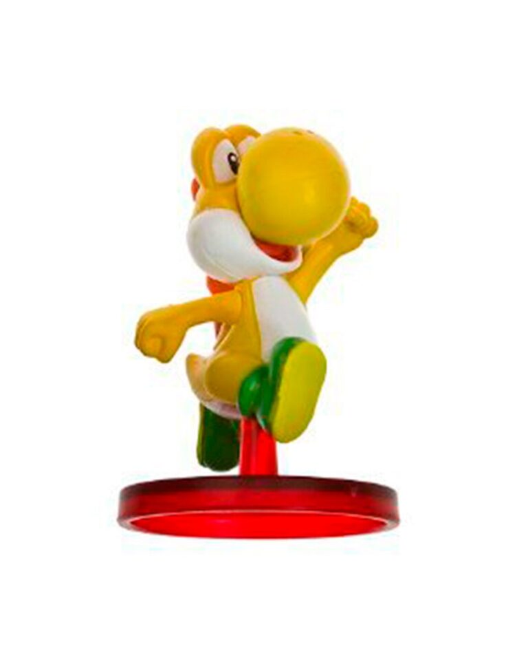 FIGURA COLECCIONABLE DE YELLOW YOSHI MINI – Gameplanet