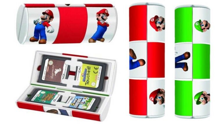 ESTUCHE PARA CARTUCHOS DS SUPER MARIO MAGIC CUBE ROJO – Gameplanet