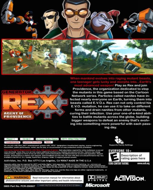 GENERATOR REX – Gameplanet