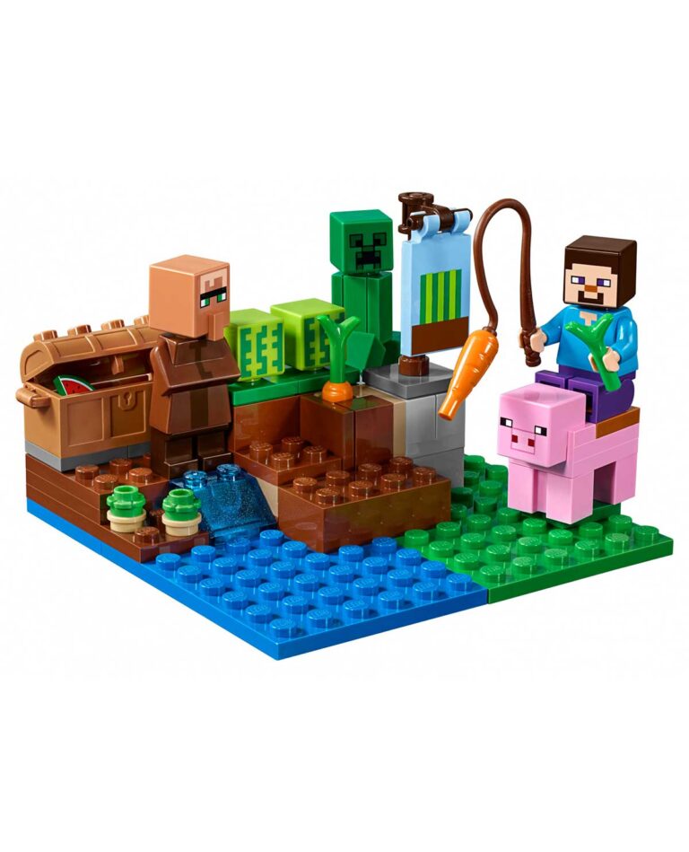 SET DE FIGURAS LEGO MINECRAFT THE MELON FARM – Gameplanet