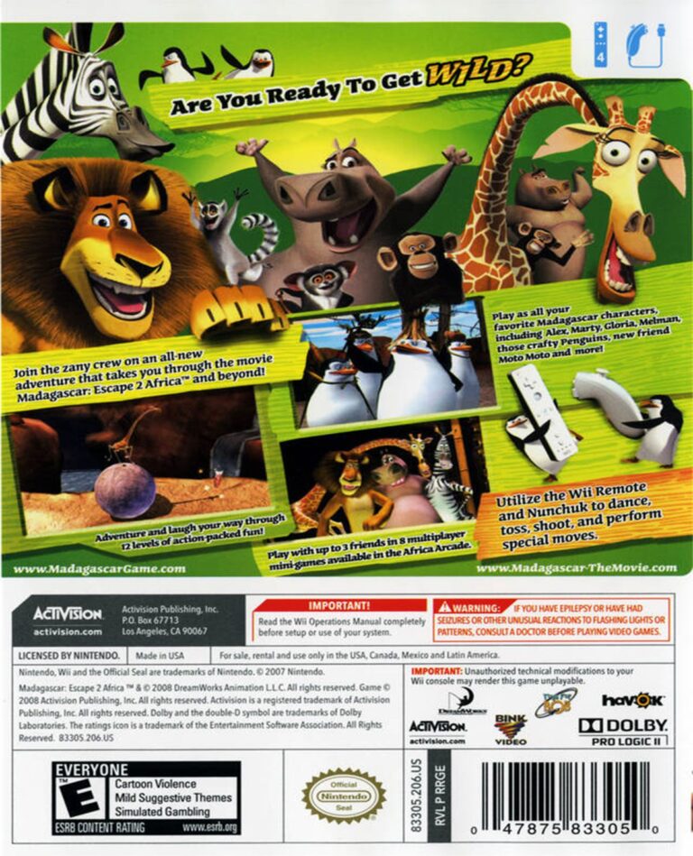 MADAGASCAR 2 – Gameplanet