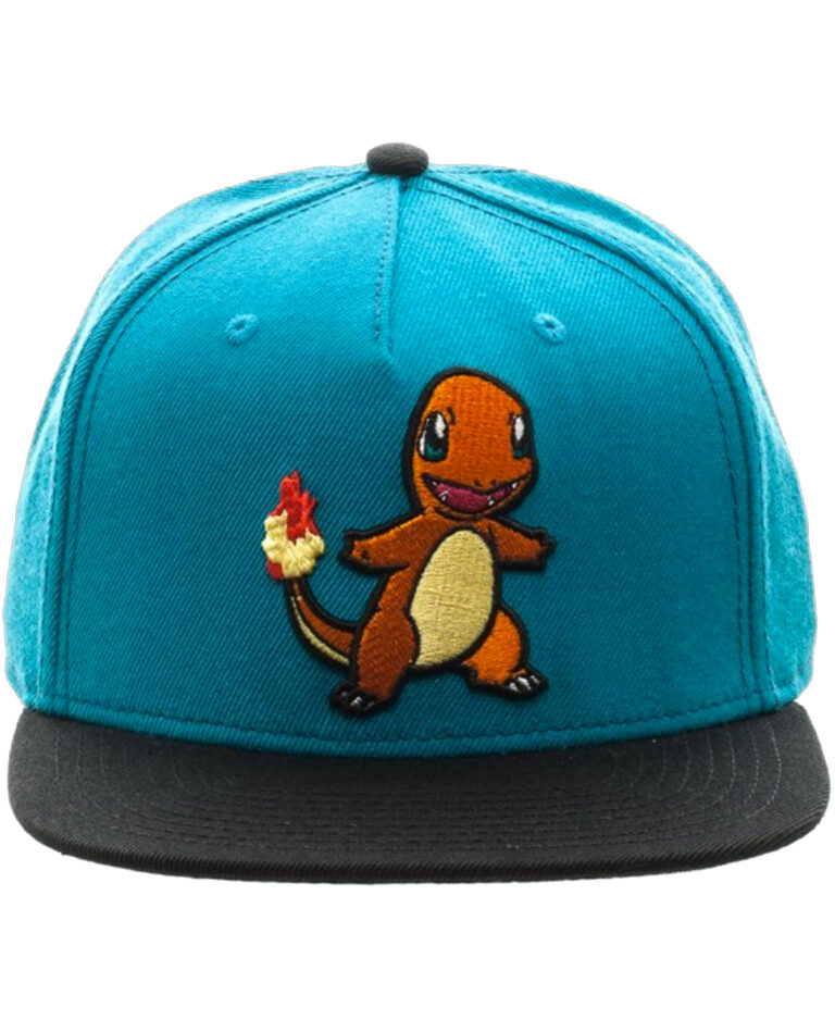 GORRA SNAPBACK POKEMON CHARMANDER AZUL – Gameplanet