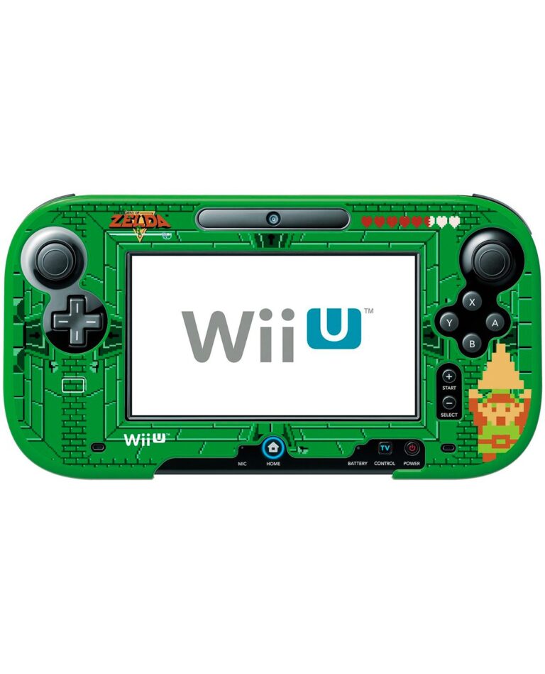 PROTECTOR PLASTICO WII U ZELDA PIXEL VERDE – Gameplanet