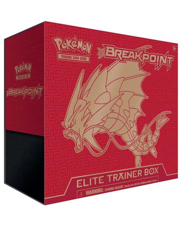 CAJA POKEMON TRADING CARD GAME XY BREAKPOINT MEGA GYARADOS ELITE TRAINER – Gameplanet
