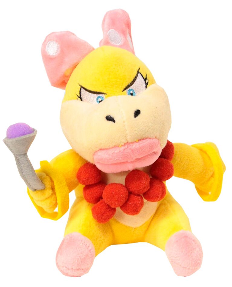 PELUCHE MARIO BROS WENDY KOOPA 18 CM – Gameplanet