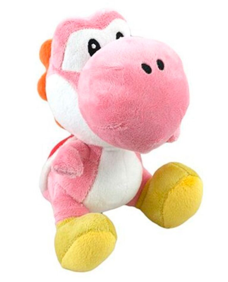 PELUCHE MARIO BROS YOSHI ROSA 20 CM – Gameplanet