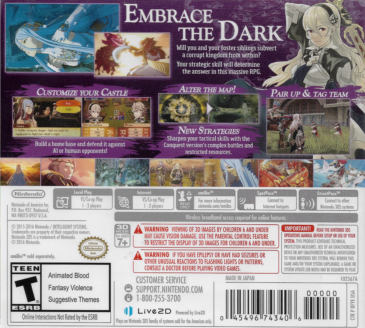 FIRE EMBLEM FATES CONQUEST – Gameplanet