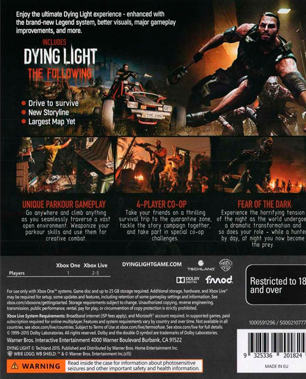 DYING LIGHT THE FOLLOWING ENHANCED EDITION – Gameplanet