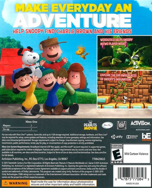 THE PEANUTS MOVIE VIDEOGAME – Gameplanet