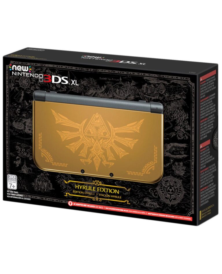 CONSOLA NEW NINTENDO 3DS XL THE LEGEND OF ZELDA HYRULE EDICION LIMITADA ...