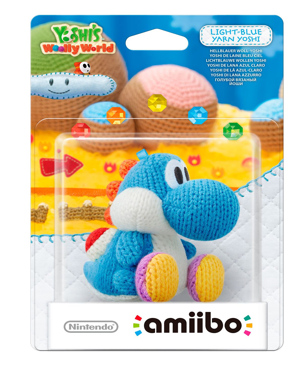 AMIIBO YOSHIS WOOLLY WORLD YOSHI AZUL – Gameplanet