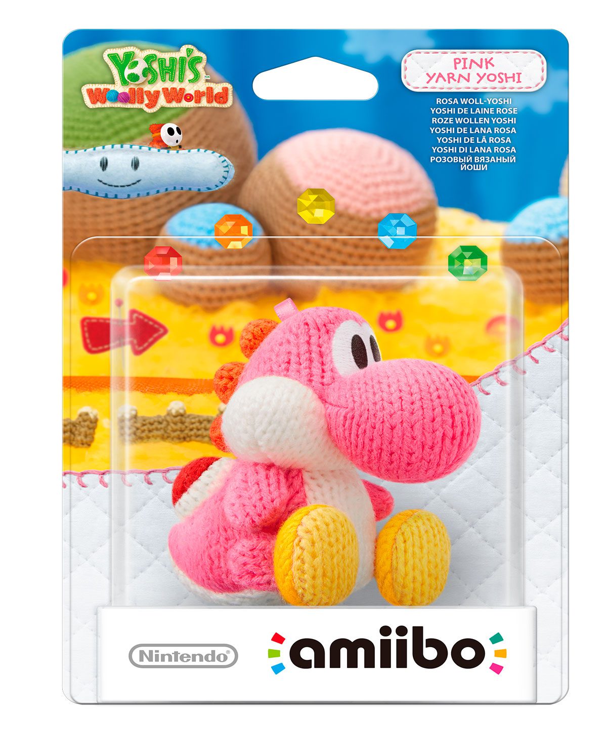 AMIIBO YOSHIS WOOLLY WORLD YOSHI ROSA – Gameplanet