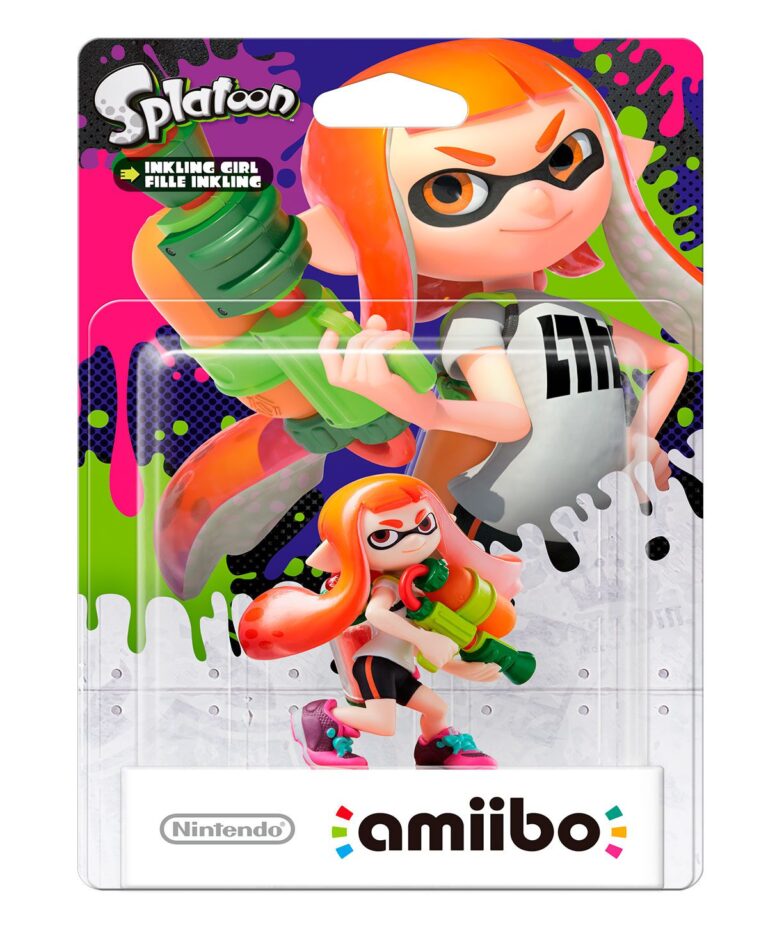 AMIIBO SPLATOON INKLING GIRL NARANJA – Gameplanet