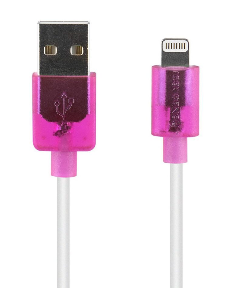 ROCK CANDY LIGHTNING CABLE PINK – Gameplanet