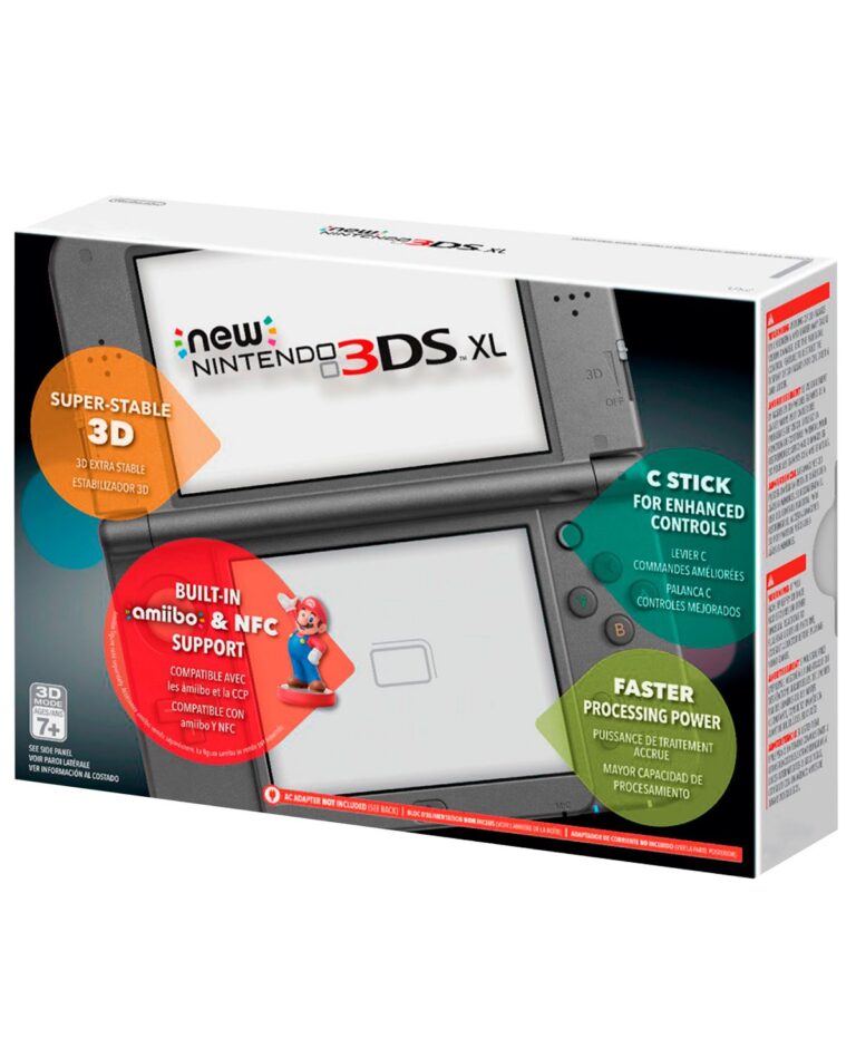 CONSOLA NEW NINTENDO 3DS XL NEGRO – Gameplanet