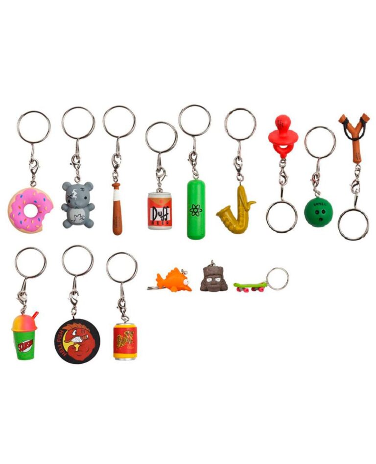 THE SIMPSONS 25TH ANIVERSARY KEYCHAIN – Gameplanet