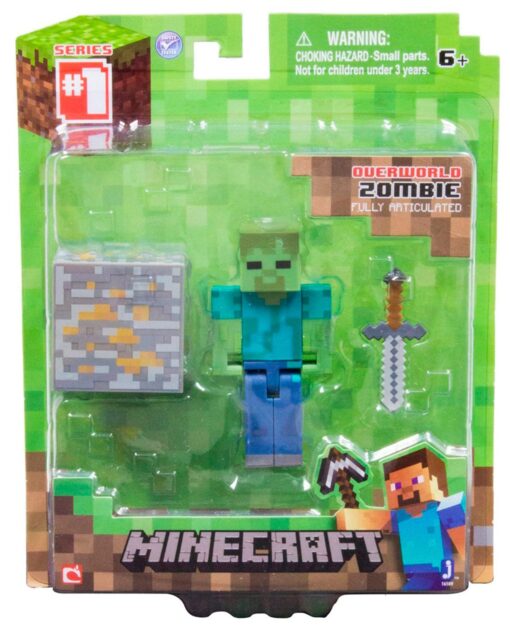 MINECRAFT CORE ZOMBIE W ACCESORY – Gameplanet
