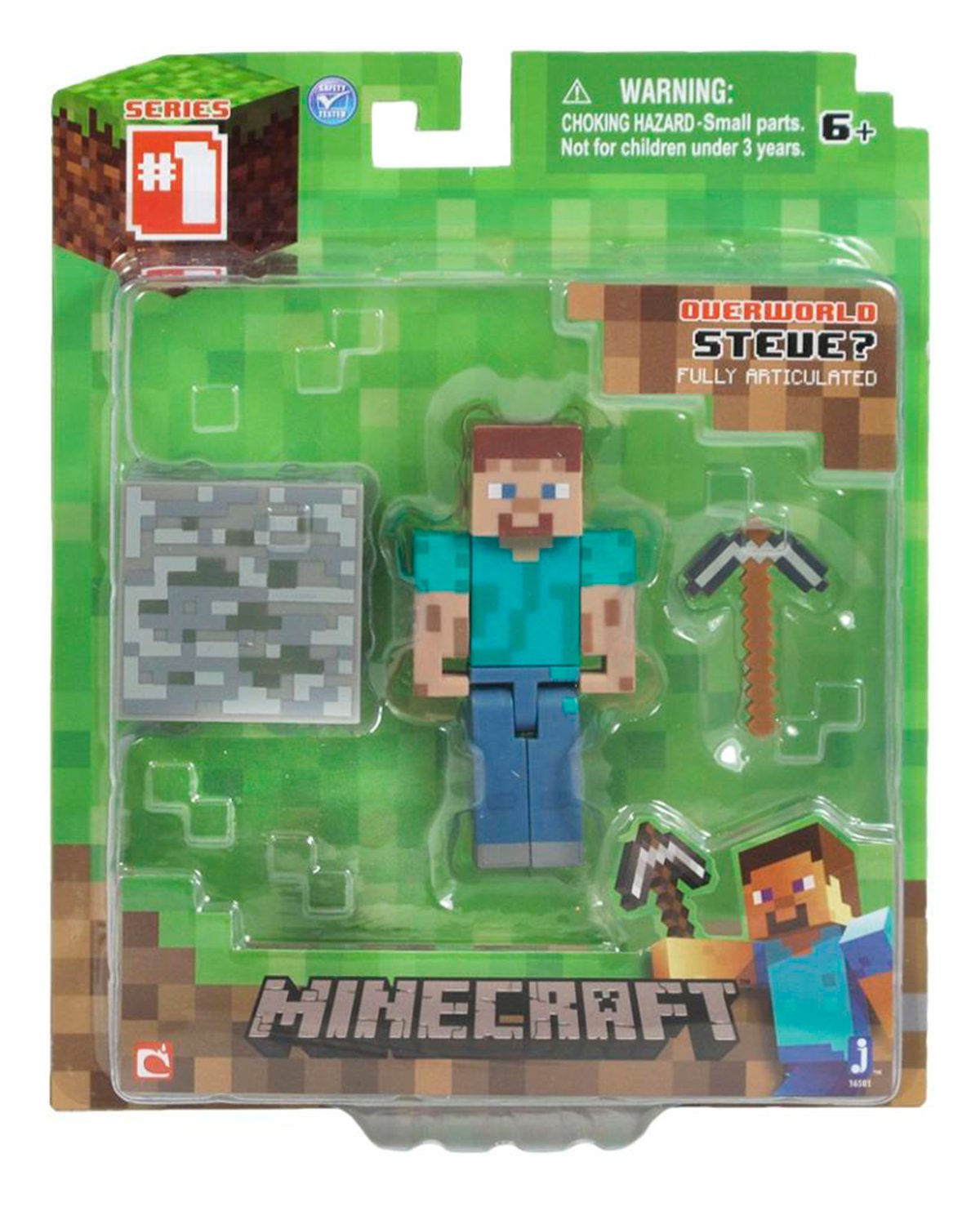 MINECRAFT CORE STEVE W ACCESORY – Gameplanet