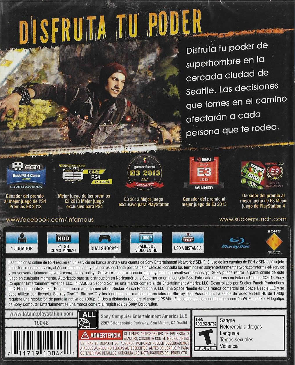 INFAMOUS SECOND SON – Gameplanet