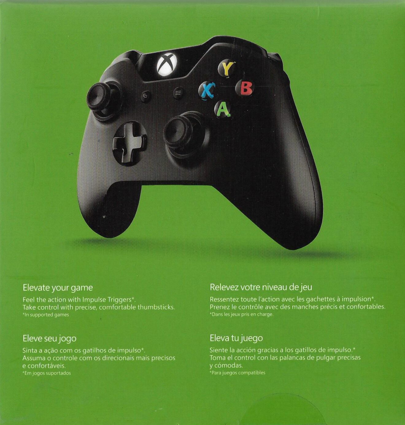 CONTROL XBOX ONE INALAMBRICO NEGRO – Gameplanet