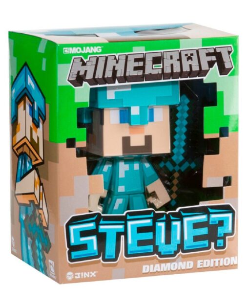 MINECRAFT VINYL DIAMOND STEVE 8 IN – Gameplanet