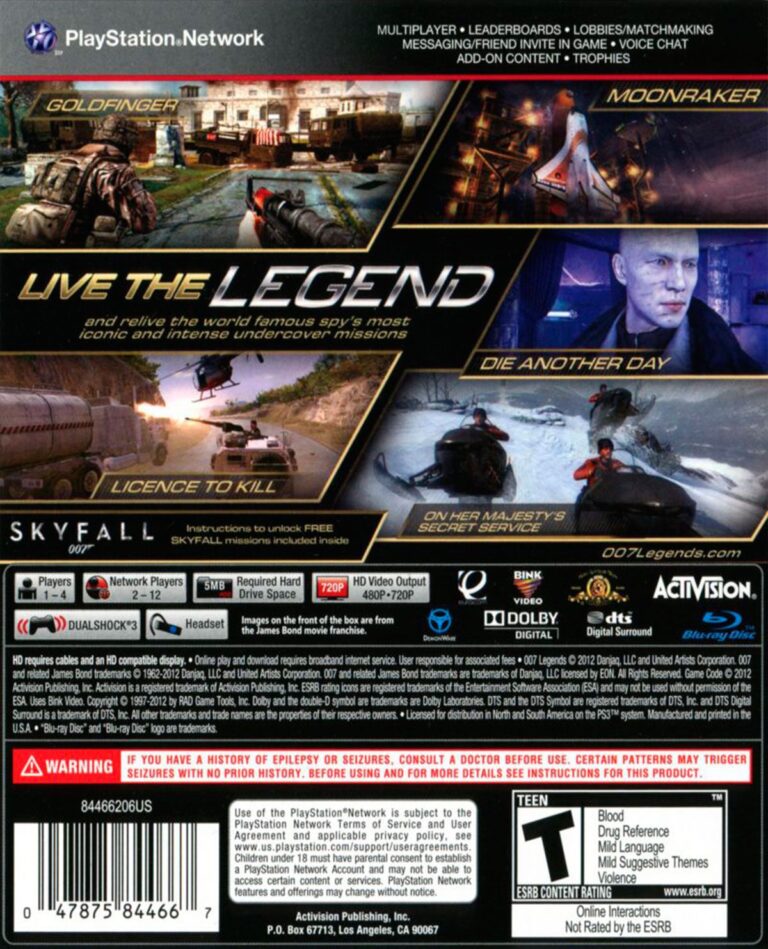 007 LEGENDS – Gameplanet