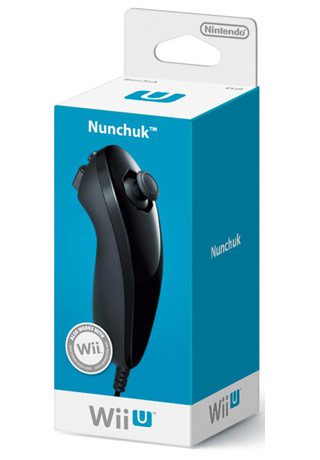 CONTROL WII U INALAMBRICO NUNCHUCK NEGRO – Gameplanet