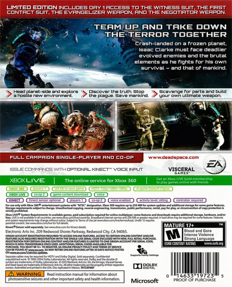 DEAD SPACE 3 LIMITED – Gameplanet