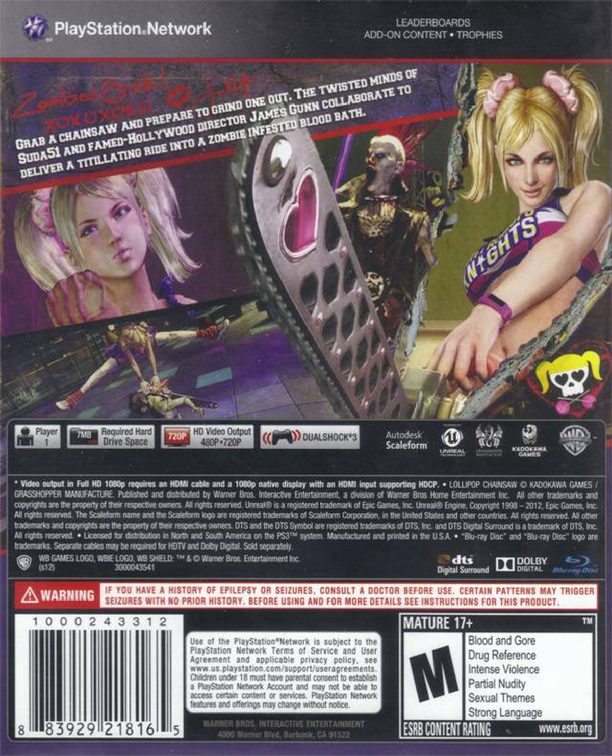 LOLLIPOP CHAINSAW – Gameplanet