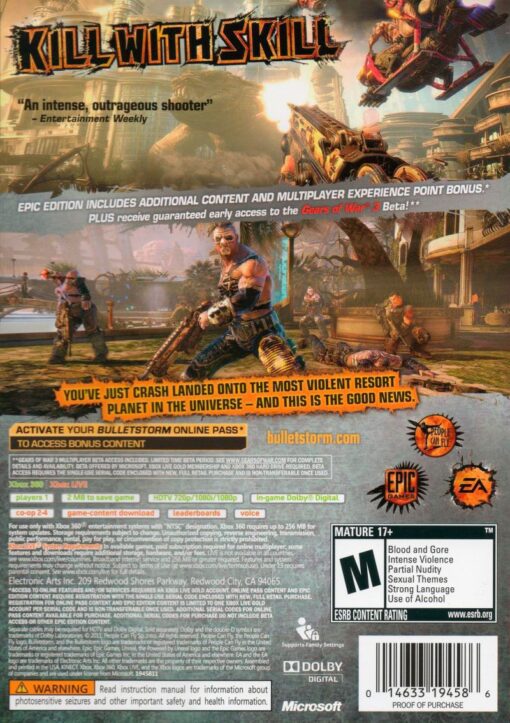 BULLETSTORM – Gameplanet