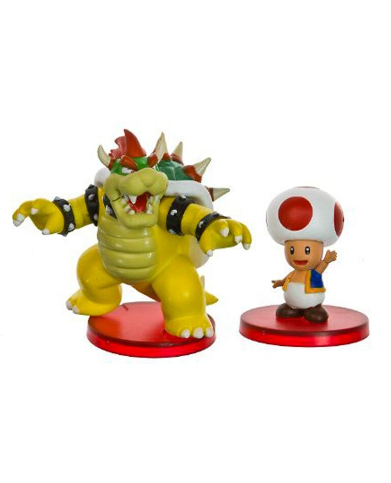 FIGURAS COLECCIONABLES BOWSER Y TOAD – Gameplanet
