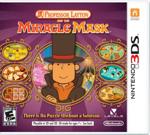 PROFESSOR LAYTON AND THE MIRACLE MASK – Gameplanet