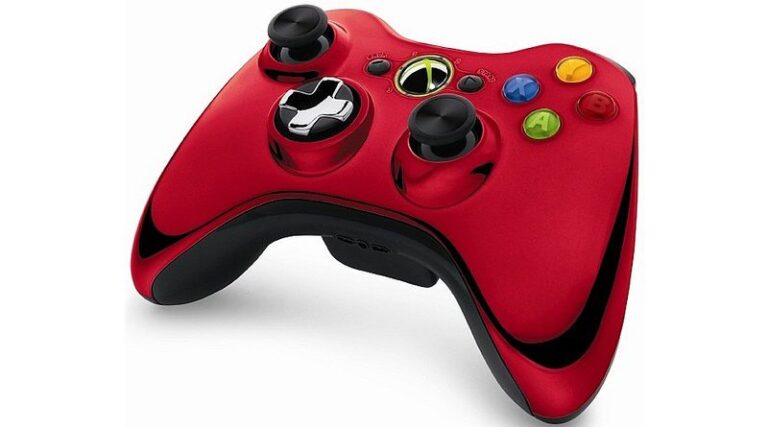 XBOX 360 WIRELESS CONTROLLER CHROME RED – Gameplanet
