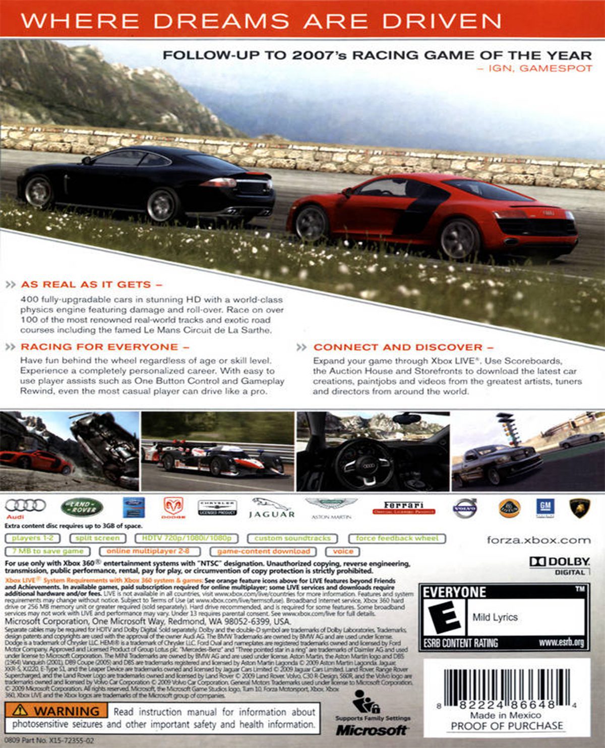 FORZA MOTORSPORT 3 – Gameplanet