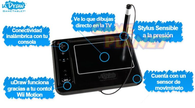 UDRAW GAME TABLET BUNDLE BLACK – Gameplanet