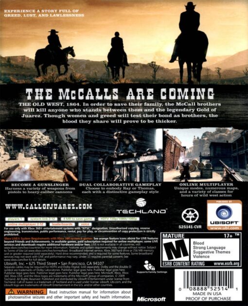 CALL OF JUAREZ B.I.B – Gameplanet