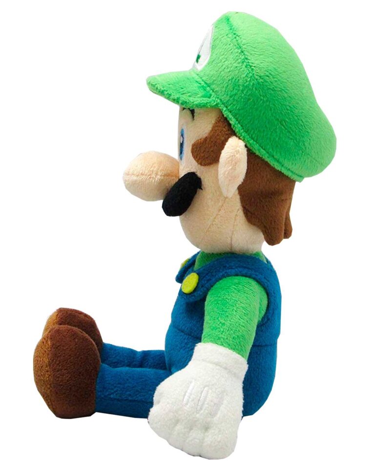 PELUCHE MARIO BROS LUIGI SENTADO 15 CM – Gameplanet