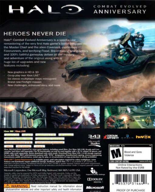 HALO COMBAT EVOLVED ANNIVERSARY – Gameplanet