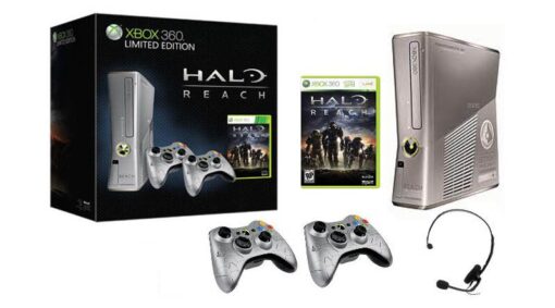 CONSOLA XBOX 360 SLIM HALO REACH EDICION LIMITADA – Gameplanet