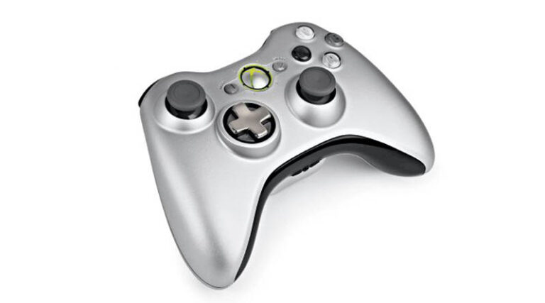 XBOX 360 SILVER CONTROLLER – Gameplanet