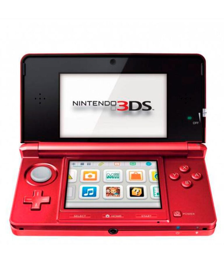 CONSOLA NINTENDO 3DS ROJO FLAMA – Gameplanet