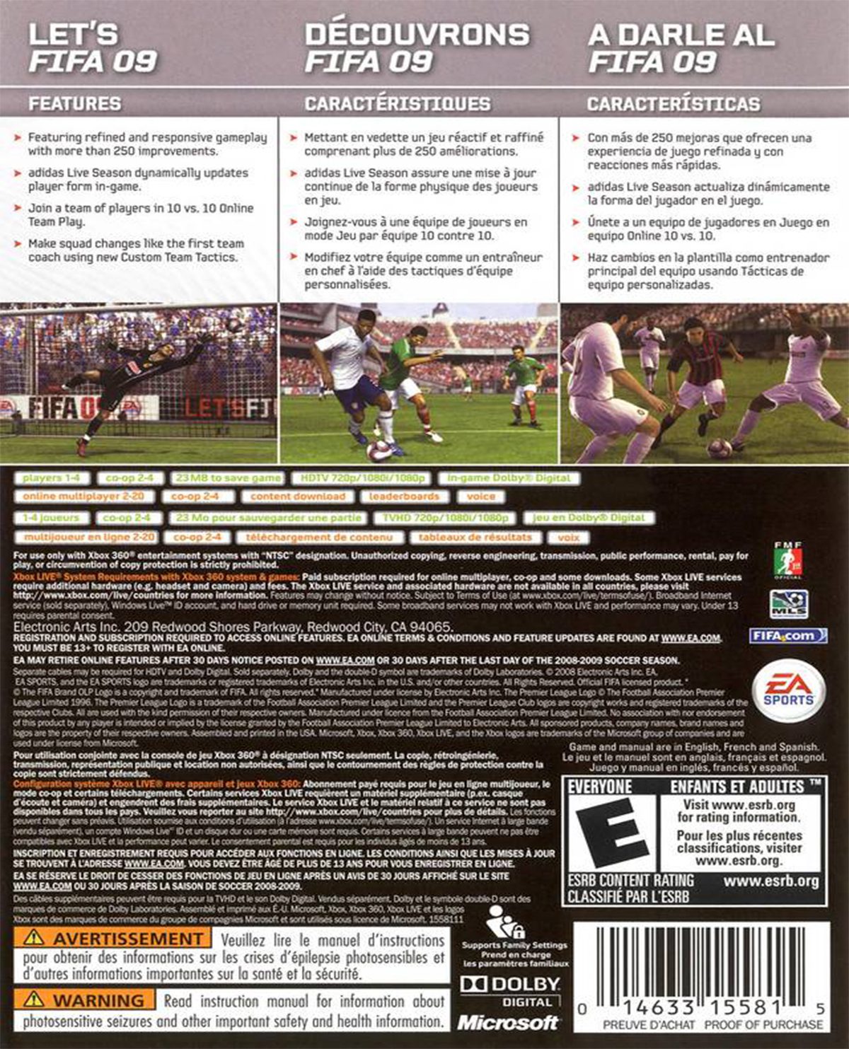 FIFA SOCCER 09 – Gameplanet