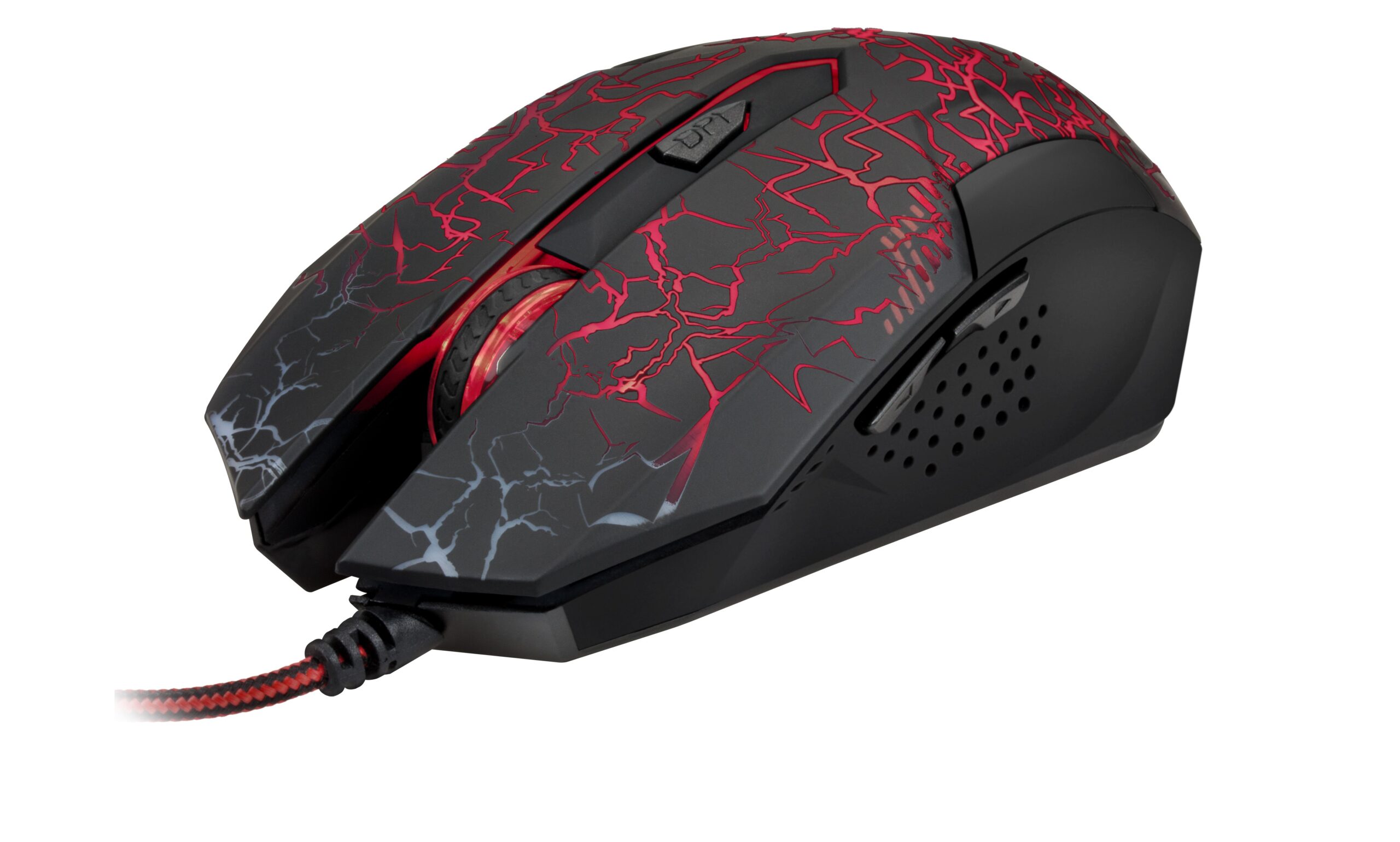 Xtech – Mouse XTM-510 – USB – Wired – Charcoal – 7-but 2400dpi Gaming ...