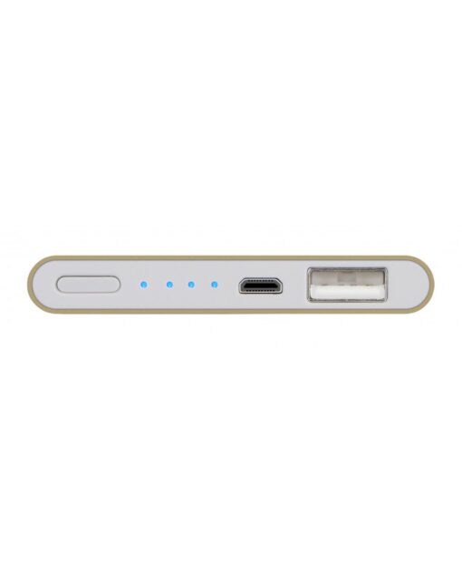 Klip Xtreme KBH140 Power bank 3700 mAh USB gold – Gameplanet