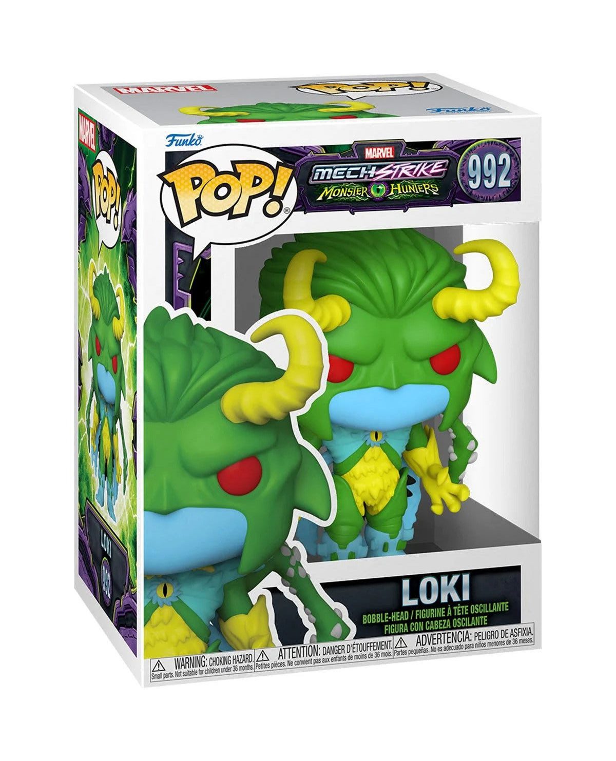 FIGURA POP MARVEL MONSTER HUNTERS LOKI – Gameplanet