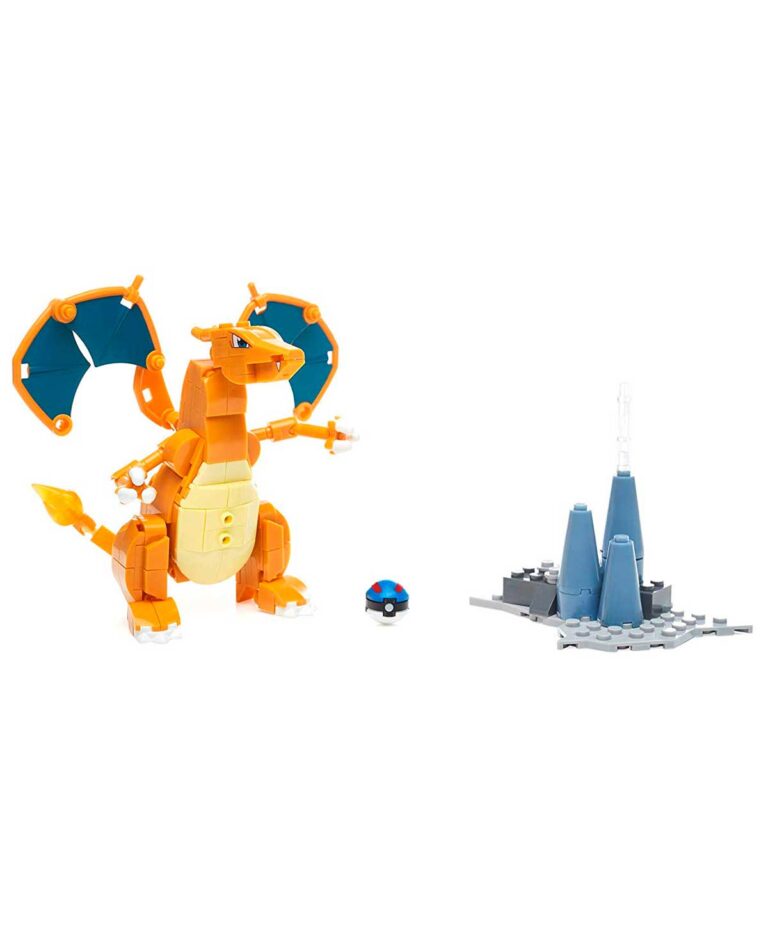 SET DE CONSTRUCCION MEGA CONSTRUX POKEMON CHARIZARD – Gameplanet